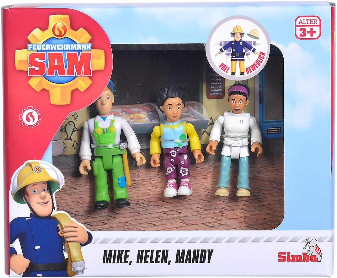 Simba 109251079 Fireman Sam Family Flood Figure Set – BigaMart