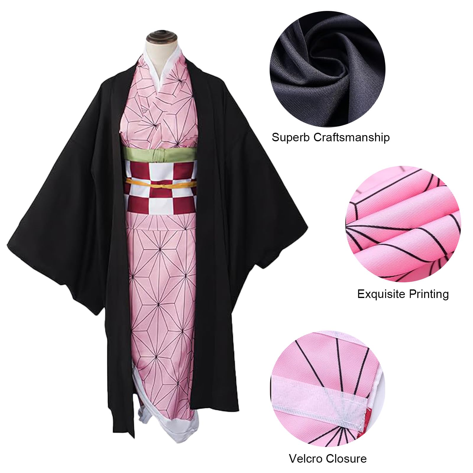 Mua Demon Slayer Cosplay Costume, Demon Slayer Cosplay Suit for Women ...