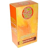 Amazon.com: High Tea Non Tobacco All Natural Herbal Smoking Wraps ...