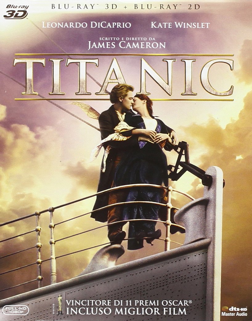 Titanic (2D+3D) [Blu-ray] [IT Import]: Amazon.de: Leonardo DiCaprio ...