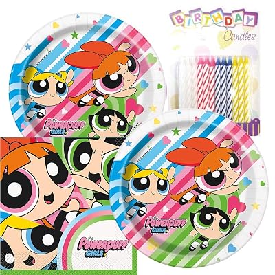 Powerpuff Girls Plates