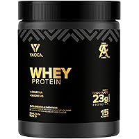 YAOCA, proteína Whey en polvo 500 gr, suplemento alimenticio bebible para deportistas con ...