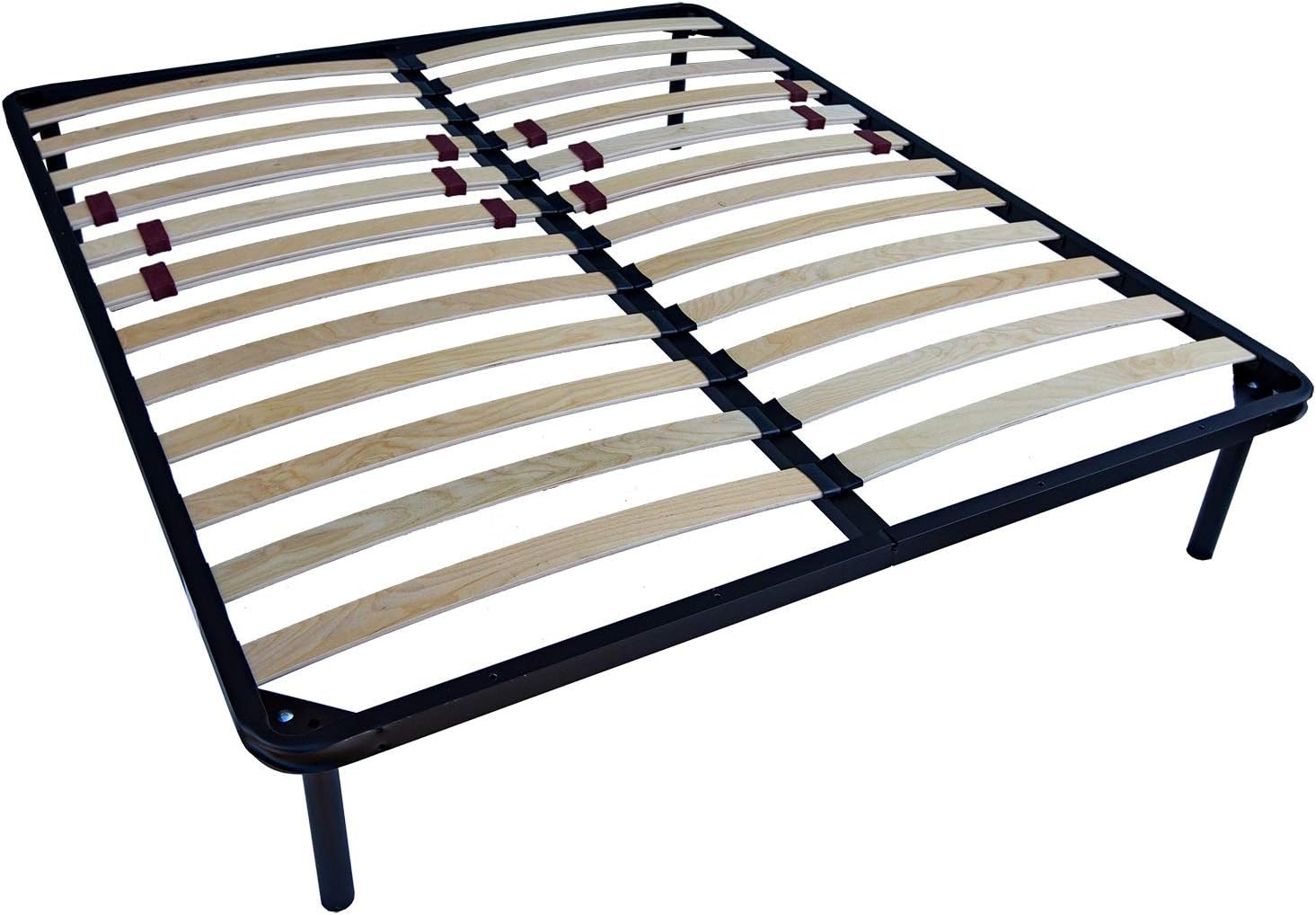 RETE A DOGHE 160X190 ORTOPEDICA LETTO MATRIMONIALE CON REGOLATORI DI ...