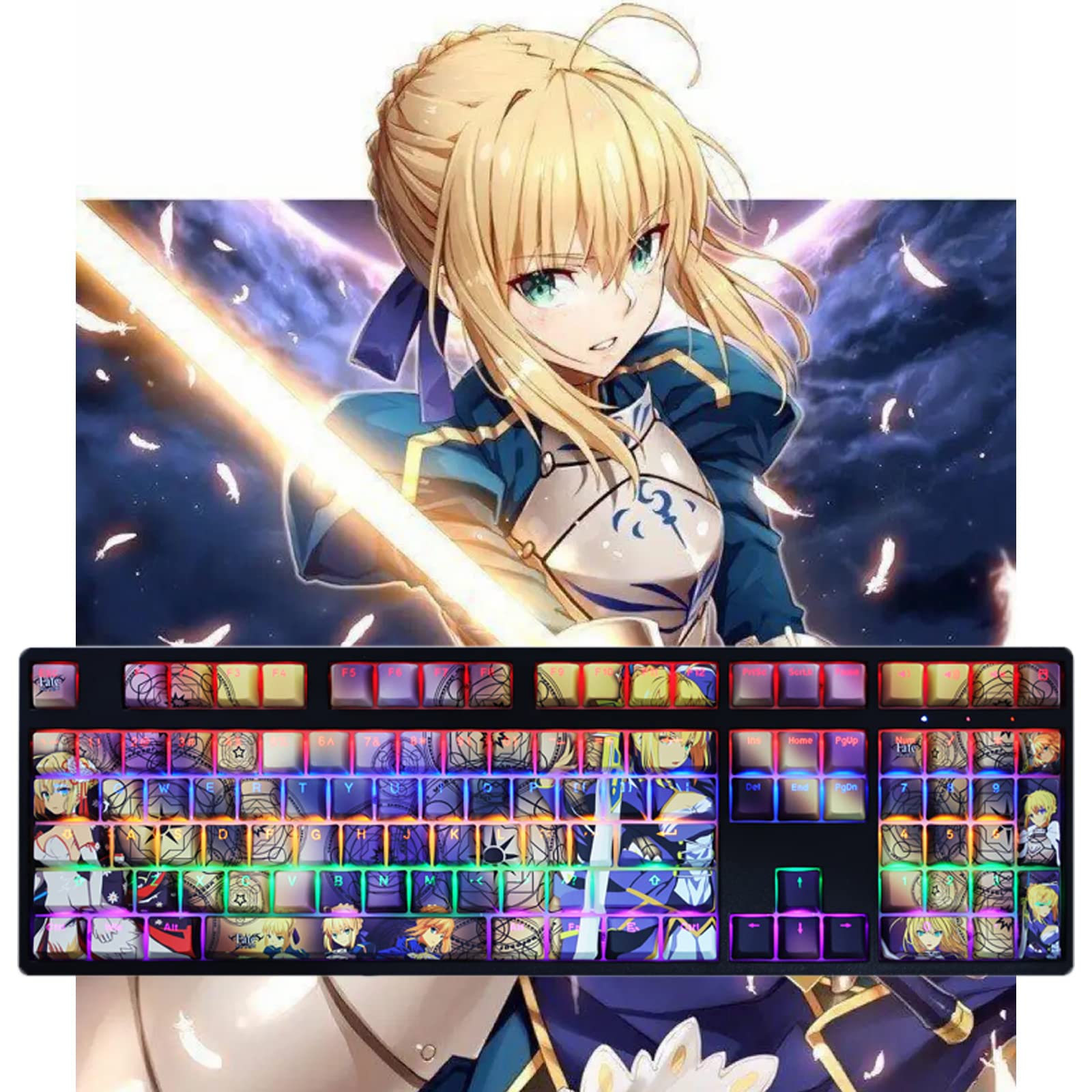 Mua Fate/Grand Order Altria Style Key Cap PBT Dyed Sublimation OEM ...