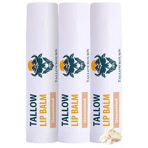 Tallowbourn Moisturizing Tallow Lip Balm – Grass-Fed Beef Tallow with ...