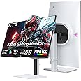 Amazon.com: KTC Monitor 27-inch White Gaming Monitor WQHD (2560x1440) Fast IPS, 300Hz (Supports ...