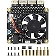 Amazon.com: Geekworm Raspberry Pi 4B/3B+/3B X735 V2.5 Power Management with Safe Shutdown & PMW ...