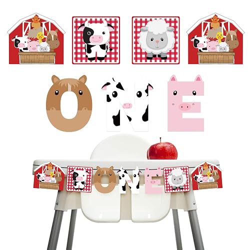 Barnyard 1st Birthday Animal Farm Themed Birthday Party: Baby's First