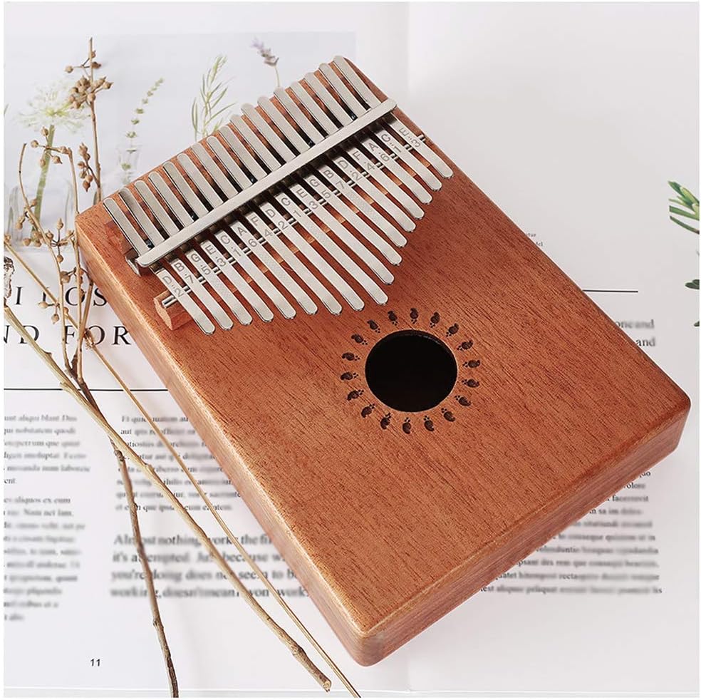 YXYLD Kalimba 17 Teclas, Pulgar Piano PercusióN De Dedo PortáTil Y ...