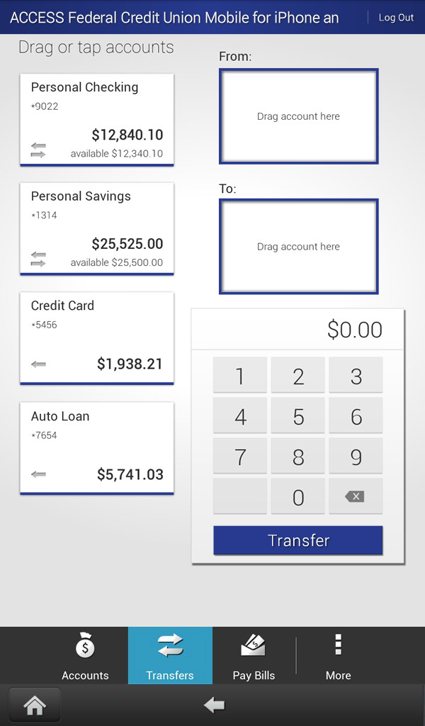 Access Federal Credit Union Mobile Banking:Amazon.com:Appstore for Android