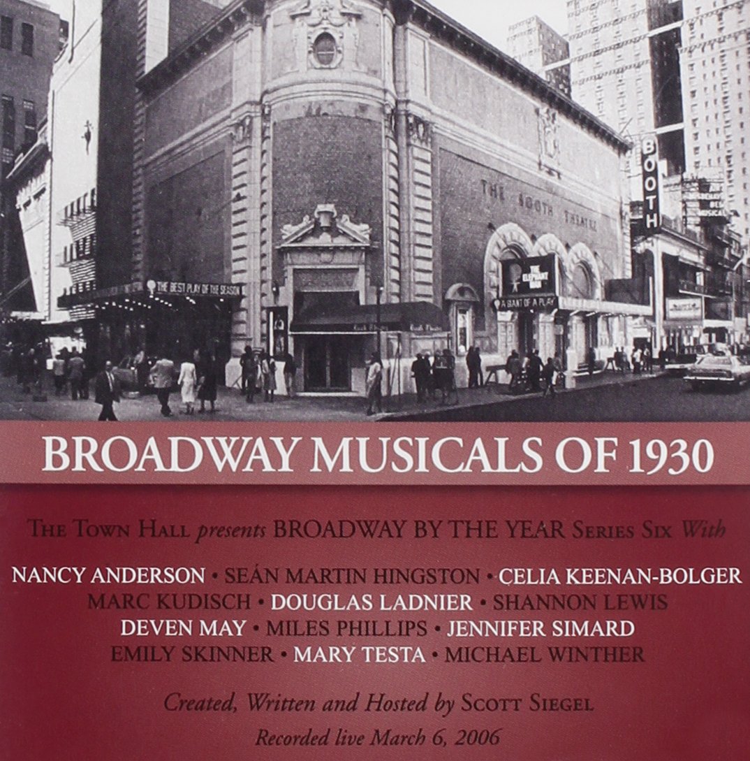 BROADWAY MUSICALS OF 1930 O B C Broadway Musicals Of 1930 O C R