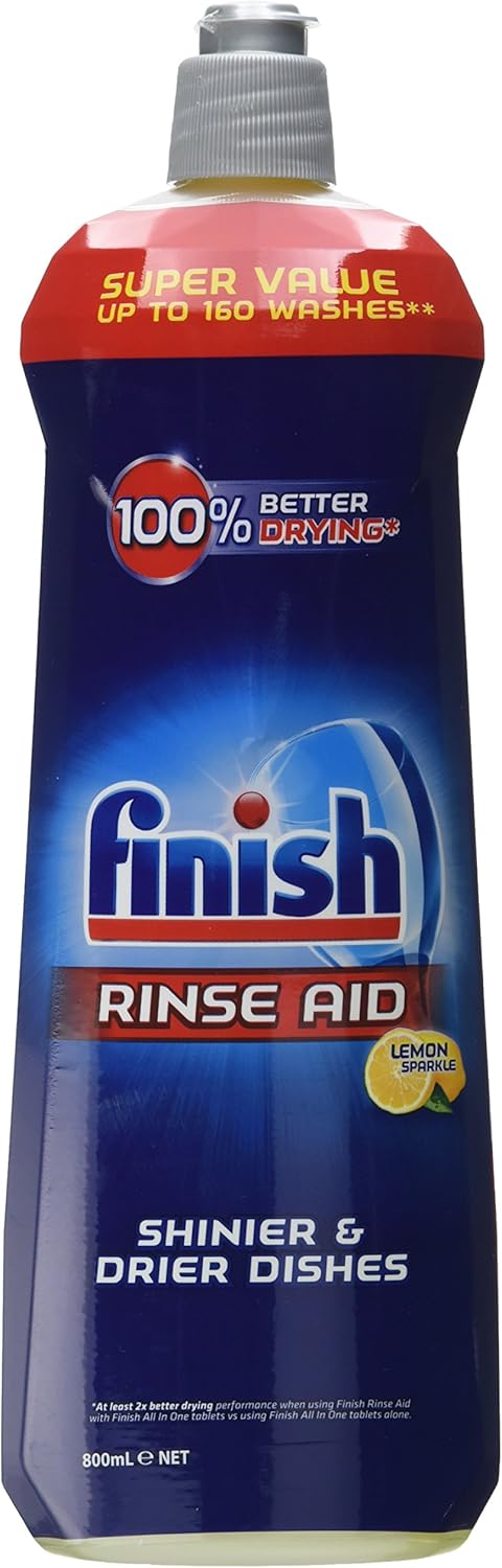 Finish Rinse Aid Shine and Protect Lemon Sparkle, 800ml – BigaMart