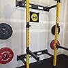 HulkFit Pro Series 2.35” x 2.35” Steel Folding Wall Mounted Power Rack ...