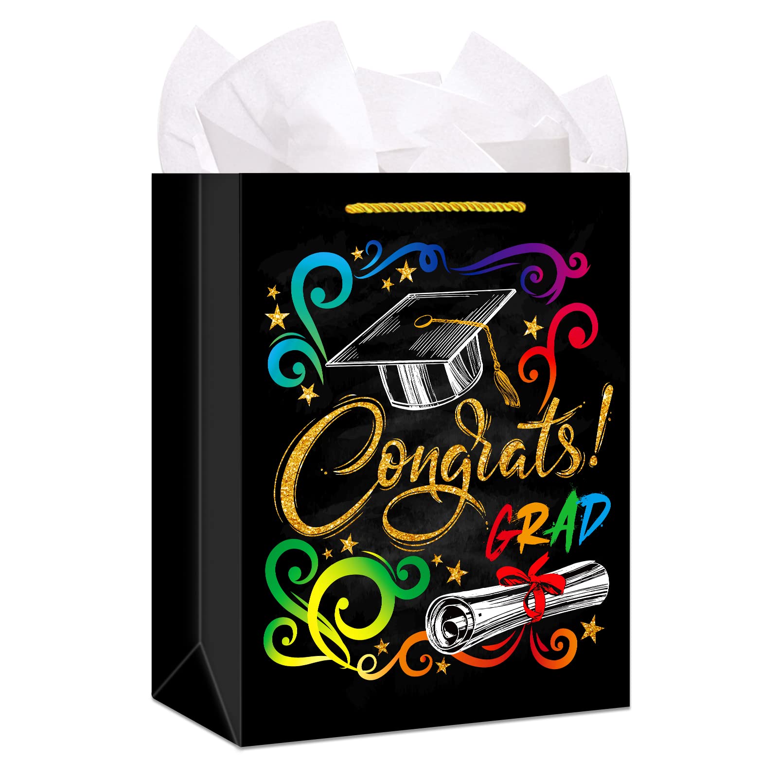FLYAB Graduation Gift Bags - 2025 Congrats Grad Graduation Gift Bag ...