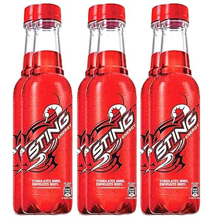 Sting Energy Drink, 250ml Bottle (Pack of 6): Amazon.in: Grocery ...