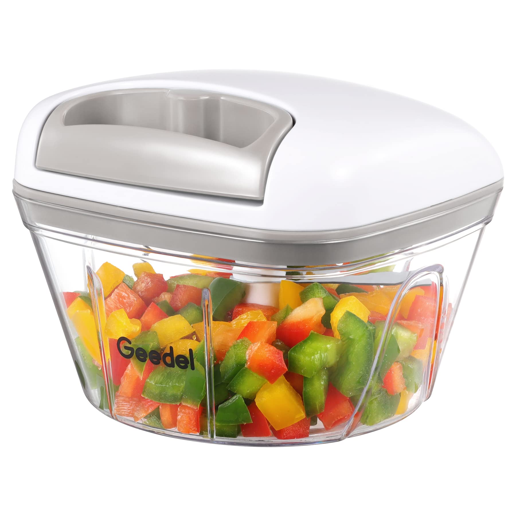 Manual Pull Food Chopper, Hand Pull String Onion Chopper Dicer for ...