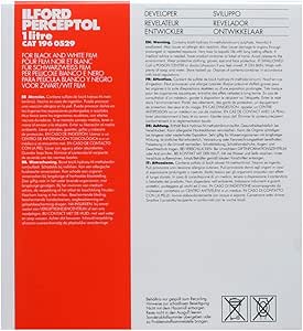 Amazon.com : Ilford Perceptol Fine Grain Developer for Black & White ...