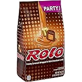Amazon.com : ROLO Chocolate Caramel Candy, Individually Wrapped, Gluten ...