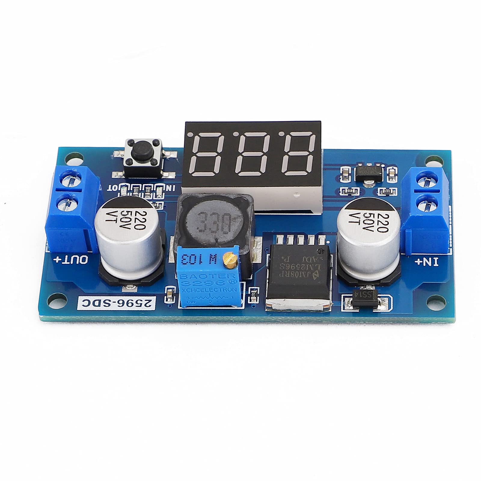 Mua 24v to 12v Step Down Converter, DROK LM2596 Analog Control Buck Transformer DC-DC Voltage ...