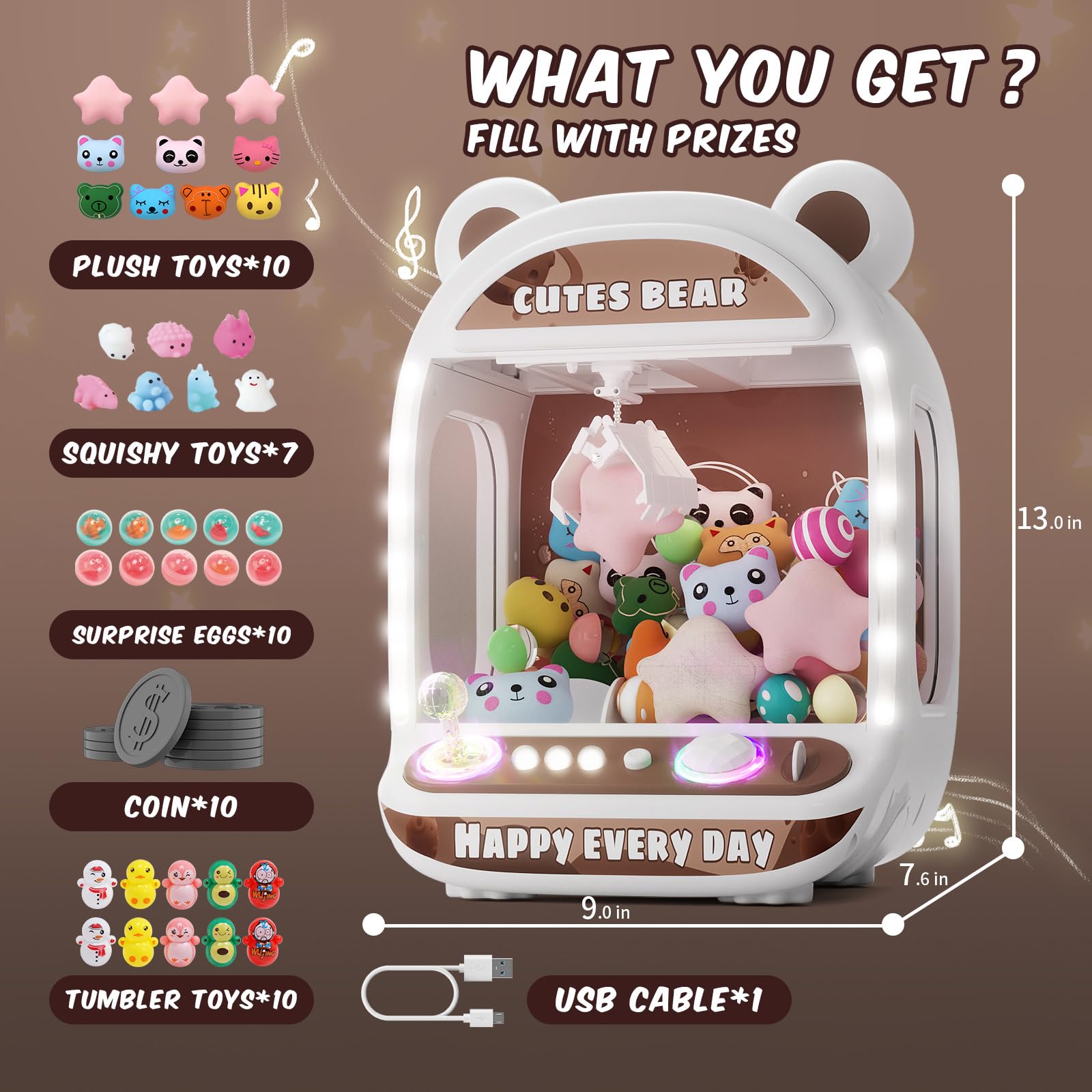 Mua Claw Machines for Kids,Unicorns Toys for Girls Age 6+,Arcade Games ...
