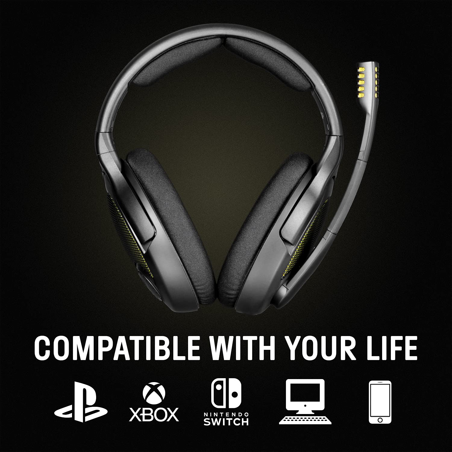 Mua Gaming Headset — Noise Cancelling Mikrofon mit Over-Ear Open Back ...