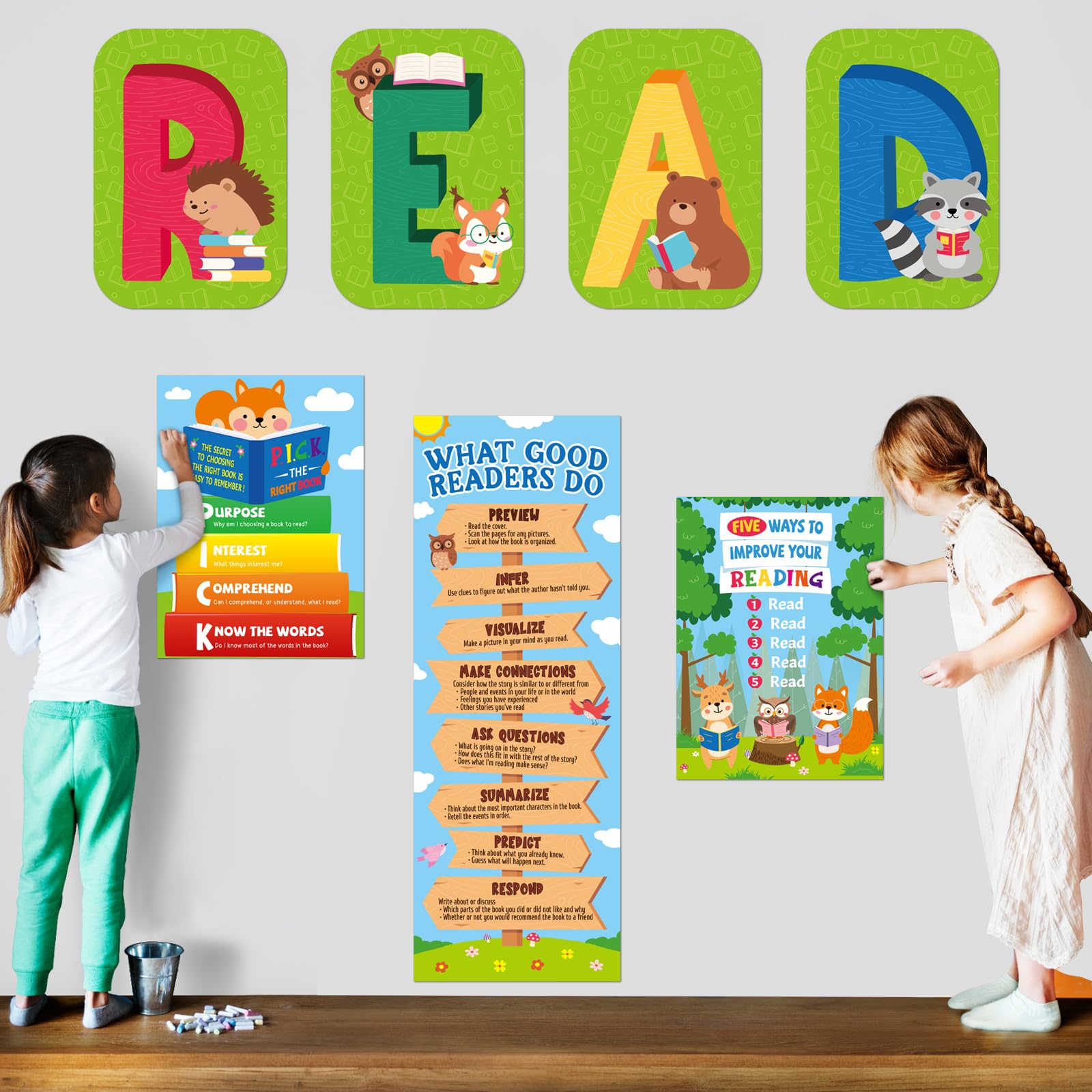 Mua Dunzoom Large Reading Strategy Classroom Decorations Reading ...