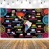 Amazon.com: Yarcooly Hispanic Heritage Month Decorations Latin American ...