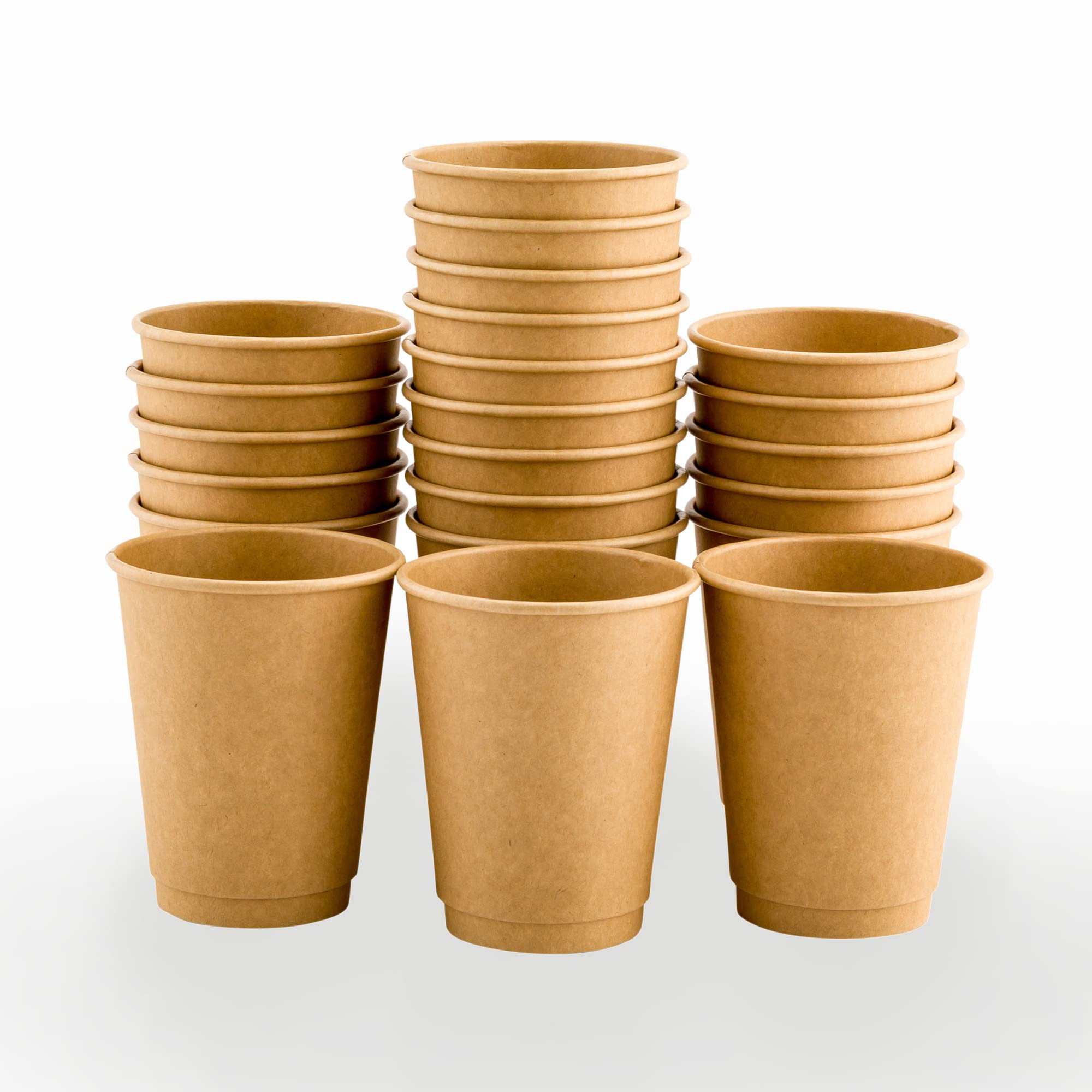 Mua Restaurantware 12 Ounce Disposable Coffee Cups 500 Double Wall Hot ...