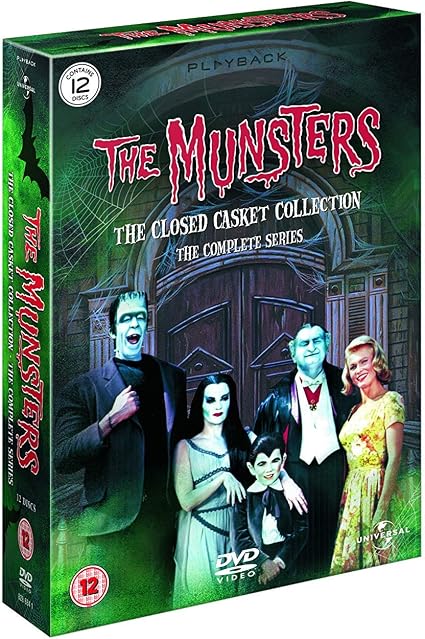 The Munsters - Complete Collection Repackage DVD 1964: Amazon.co.uk ...