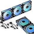 Amazon.com: Daisy Chain Case Fan:5 Pack 120mm PC RGB Fans Computer Case Fans, 5V 3-PIN Connector ...