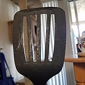 Amazon.com: KitchenAid Nylon Slotted Turner, Black: Spatulas: Kitchen ...