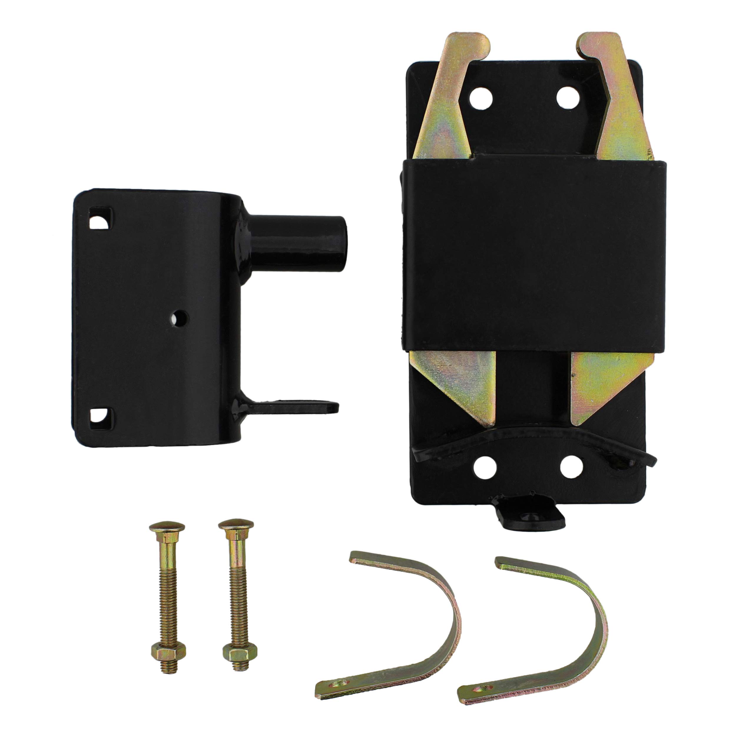Rural365 Farm Gate Latch 2 Way Gate Latch - Black Two Way Gate Latch ...