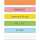 Amazon.com: Ctosree 24 Pack Magnetic Sentence Strips for Teachers ...