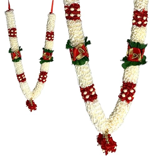 LOVENSPIRE 2 CT Indian Garland Haar Mala 12 Inch God Goddess Haar Mala ...