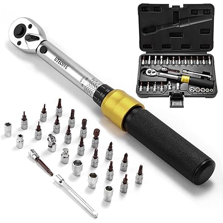 Mua UYECOVE 1/4 Drive Torque Wrench Set, 20-200 IN.LB 2-20N.M Bike ...