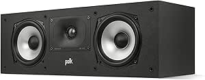 Amazon.com: Polk Monitor XT30 Compact Center Channel Speaker - Hi-Res ...