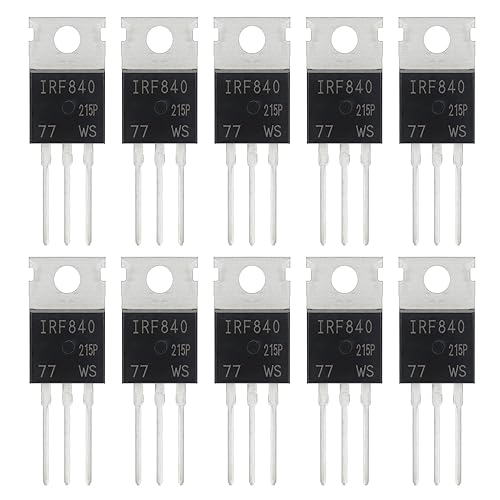 ALLECIN IRF840 IRF840N MOSFET Transistors 8A 500V N-Channel Power ...