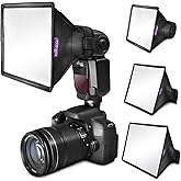 Amazon.com : NEEWER Upgraded Flash Diffuser Speedlight Softbox ...