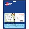 Avery Postcards with Rounded Corners and Sure Feed Technology, 3.5" x 5 ...