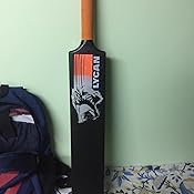 Lycan Stunner Bigger Edge Full Size Hard PVC and Plastic Cricket Bat (2 ...
