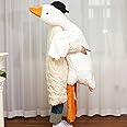 Amazon.com: Meooeck Giant Goose Stuffed Animal 75 Inch Giant Duck Plush ...