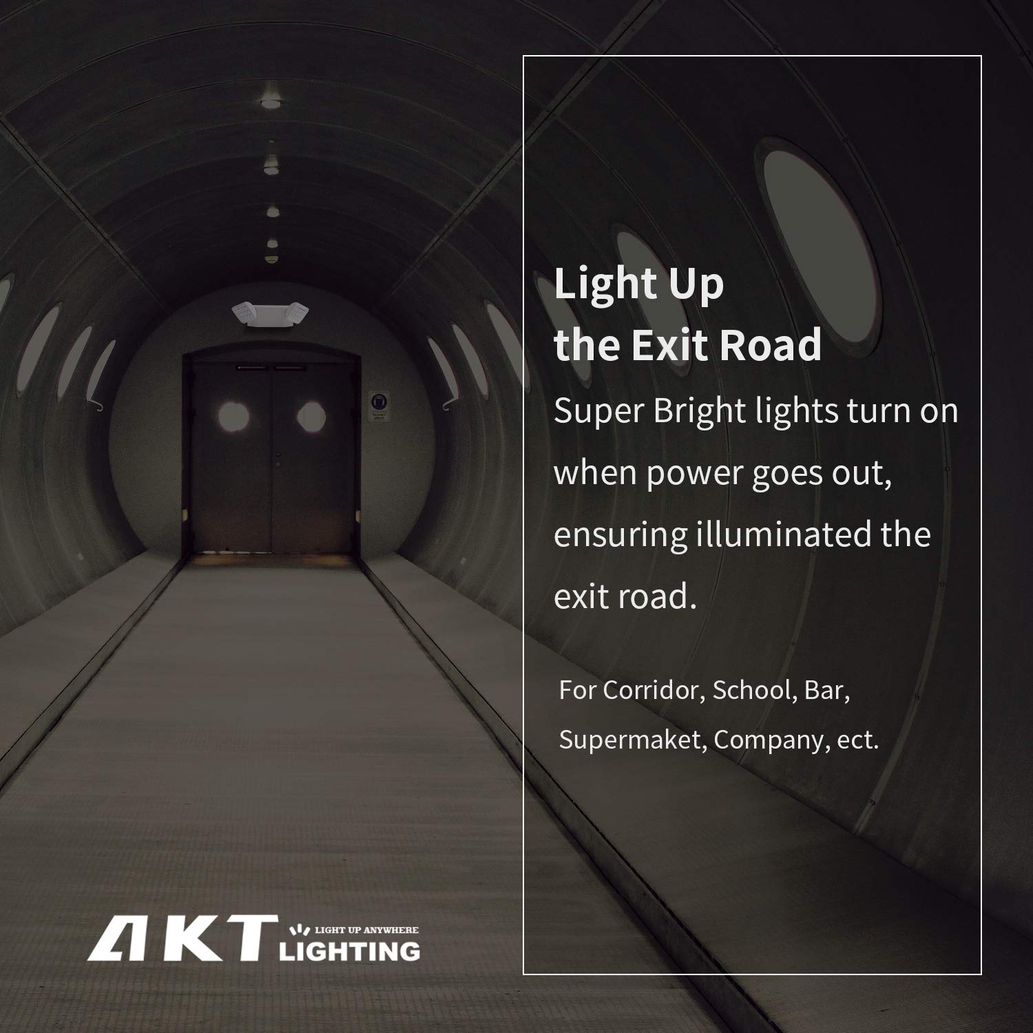 Mua AKT LIGHTING Commercial Emergency Light, Back-up Battery Emergency ...