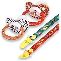 Amazon.com : Rearz - Dinosaur - Adult Pacifier with Lanyard and Clip (2 ...