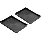 Amazon.com: PATIKIL 8x6 Fast Food Tray, Plastic Reusable Recyclable ...