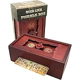 Amazon.com: Puzzle Box Enigma Secret Discovery - Money and Gift Card Holder in a Wooden Magic ...
