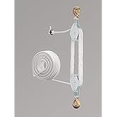 KITUYOTO 1100Lbs Pulley System for Lifting Heavy Objects, 65 Ft 3/8 ...