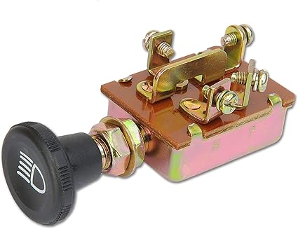 Amazon.com: AMNEN Universal Headlight Switch/Push-Pull Switch 3 ...