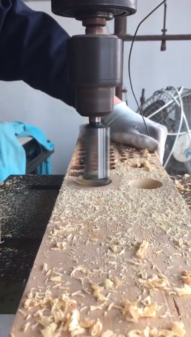 Watch MAX-CRAFT Tenon Dowel Plug Cutter 5Pcs ﹙3/8-1/2-5/8-3/4-1﹚ Inch ...