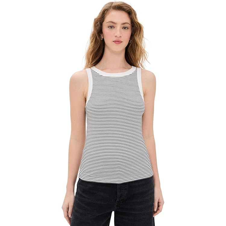 Amazon.com: Madewell Womens Shania Top - 100% Linen Salt Large