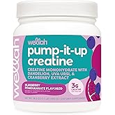 Amazon.com: Wellah Pump-It-Up Creatine (50 Servings, Strawberry ...